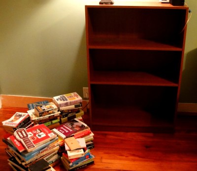 A brighter bookcase | So Pretty is as Pretty Does.